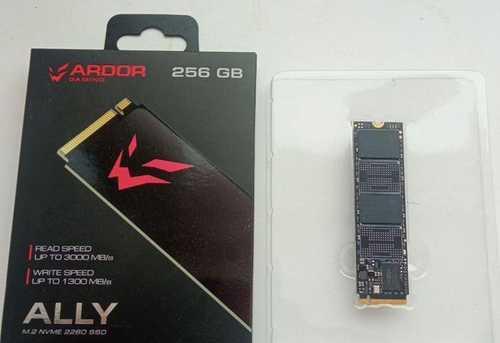256 гб SSD M.2 накопитель ardor gaming Ally
