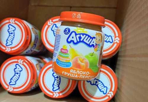 Детское фруктовое пюре агуша