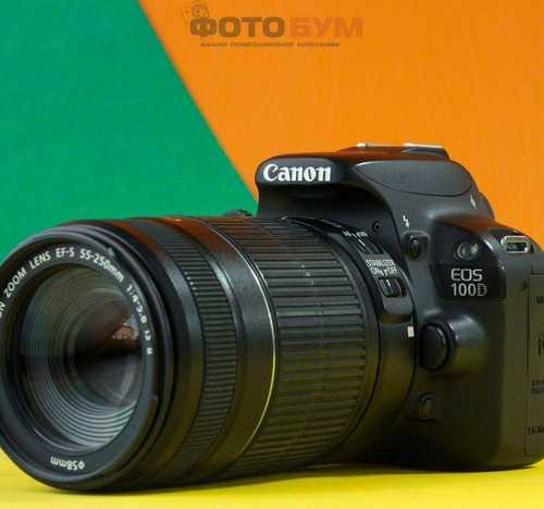 Canon 100D body + EF-S 55-250mm f4-5.6 IS II