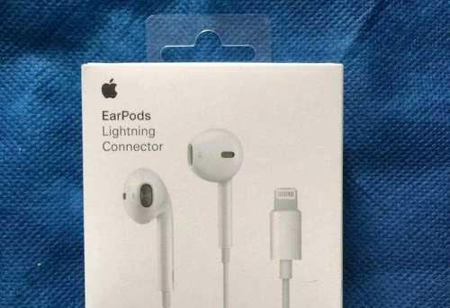 Наушники apple earpods lightning Оригинал