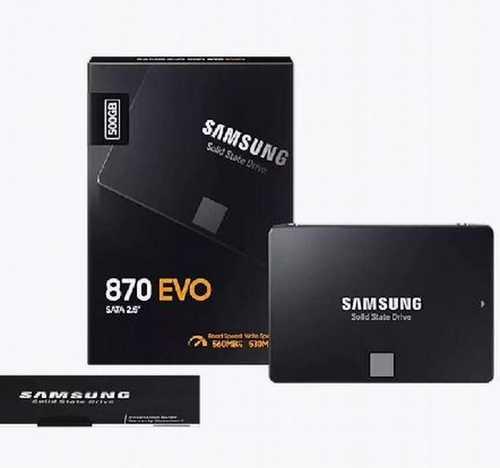 Samsung 500 гб Внутренний SSD-диск 870 EVO (MZ-77E