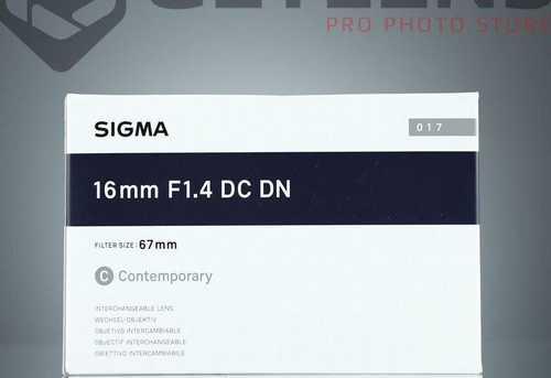 Sigma AF 16mm F1.4 DC DN C Micro 4/3 (Новый)