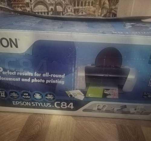 Принтер epson stylus c84