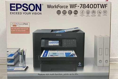 Мфу Epson Workforce WF-7840dtwf