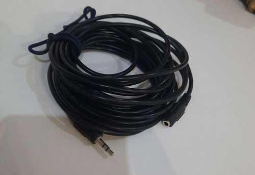 Удлинитель кабеля наушников 3.5, 5м