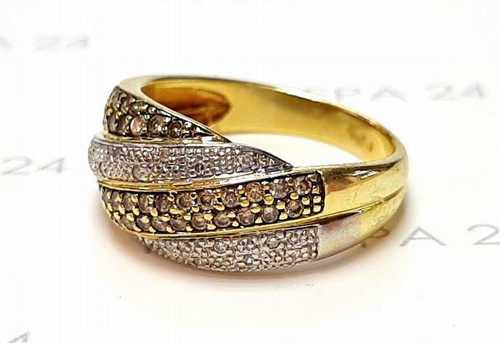 Золотое кольцо с бриллиантами 585 пробы 5.0 грамм
