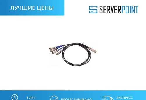 Кабель медный Mellanox 2.0M 100G qsfp28 to 4x SFP2