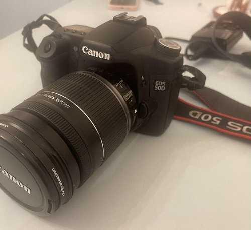 Зеркальный фотоаппарат Canon EOS 50D 18-200