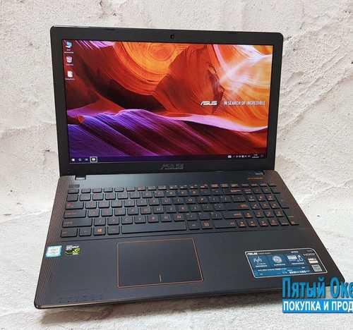 Игровой ноутбук Asus 15 FHD, Core i5-4200H, GTX