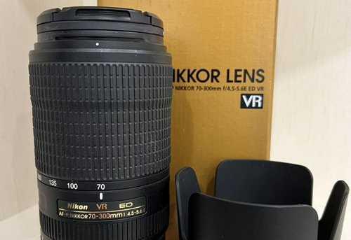 Объектив Nikon AF-P DX Nikkor 70-300mm f/4.5-6.3G