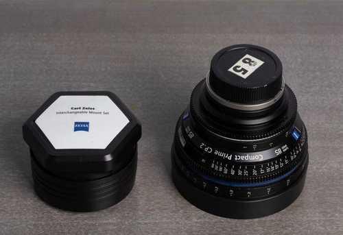 Объектив Zeiss Compact Prime CP.2 85/T1.5 EF и PL