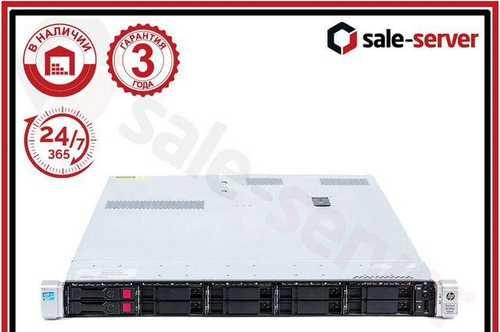Сервер HP DL360p Gen8 10SFF 2x E5-2660 v2 128GB