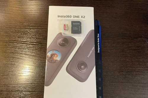 Insta 360 one x2 новая (камера+палка+микросд)