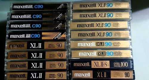 Аудиокассеты maxell XL II набор