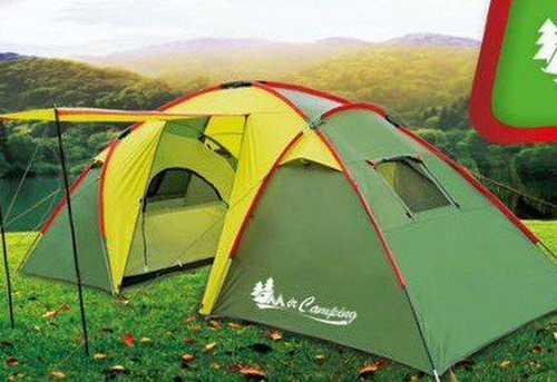 Палатка для кемпинга 6 местная с тамбуром