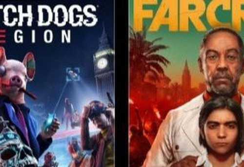 Игры farcry 6 и Watch dogs Legion на Xbox one
