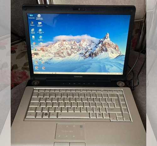 15.4" Toshiba SATELLITE A200-23K, Core 2 Duo, RAM 1 ГБ, 160 ГБ, ATI Mobility Radeon HD 2600