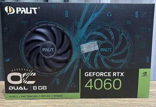 Видеокарта Palit nvidia GeForce RTX 4060 dual OC