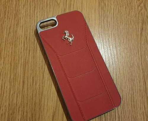 Чехол Ferrari на iPhone 5 5s se