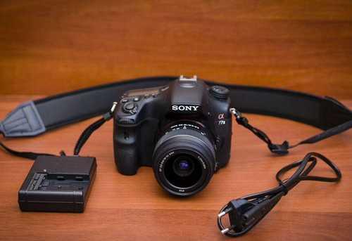 Зеркальный фотоаппарат Sony Alpha SLT-A77m2 Kit