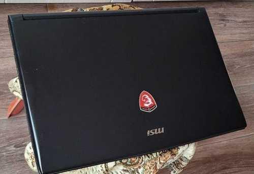 Игровой ноутбук 15.6" MSI GE62VR Apache Pro 7RF-496RU, 512 ГБ, Core i7-7700HQ, RAM 16 ГБ, GeForce GTX 1060 3 ГБ