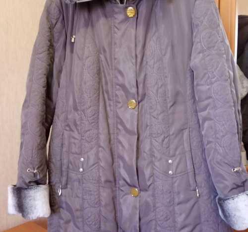 Пальто женское зимнее 56-58 размер