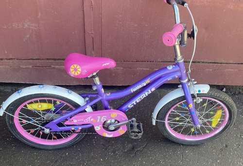 Детский велосипед stern 16 для девочки