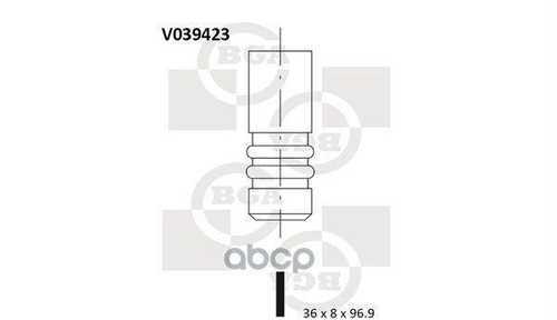 Клапан впускной VW 1Z, AHU, ANU V039423 Bga