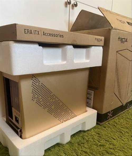 Новый Корпус Fractal Design ERA ITX Золотистый