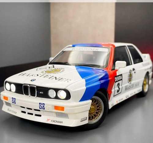 Машинка металлическая BMW M3 E30 sport