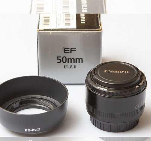 Canon EF 50 mm f1.8 II