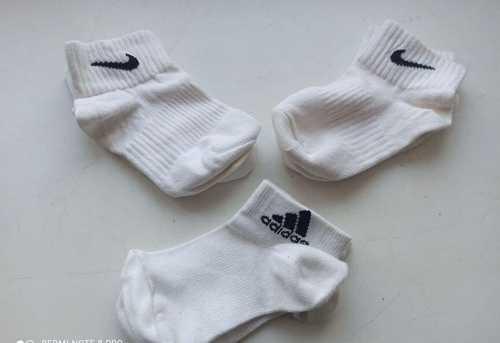Nike Adidas носки деткие оригинал 3 пары новые