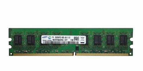 Оперативная память Samsung M378T5663FB3-CF7 2GB