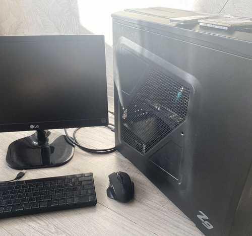 Игровой системный блок gtx 1050 ti