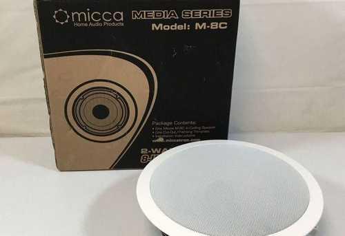 Micca m-8c потолочные динамики/колонки