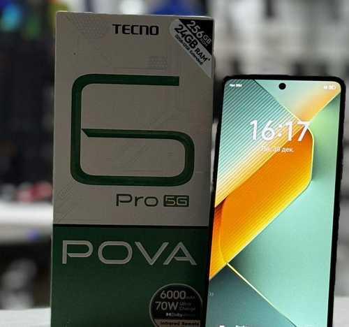 TECNO Pova 6 Pro 5G, 12/256 ГБ