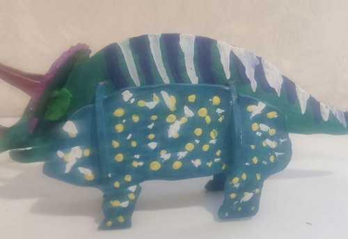 Динозавр игрушка ручной работы