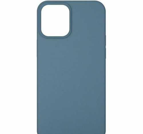 Чехол для iPhone 14 Pro Silicone Case (Серо-голубо