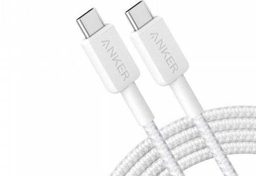 Кабель Anker 322 USB-C to USB-C 3m White