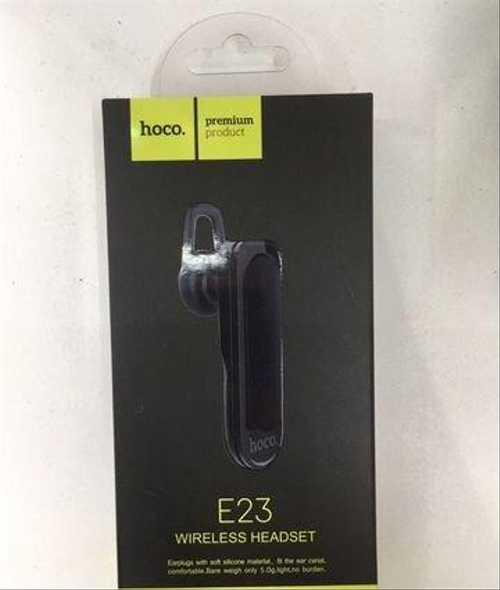 Гарнитура Bluetooth Hoco E23
