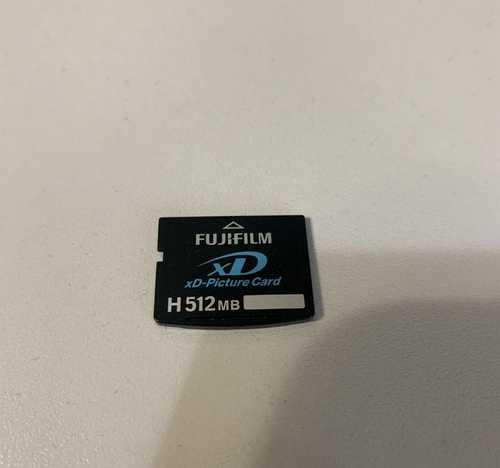 Карта памяти Fujifilm 512mb xD-Picture Card