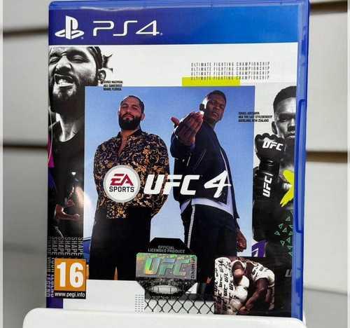 Диск PS4 UFC 4