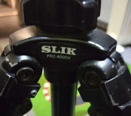 Штатив slik Pro 400DX б/у