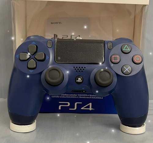 DualShock 4 V2 Геймпад темно-синий для PS4, пк