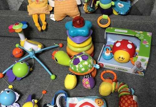 Развивающие игрушки tiny love, baby GO, lamaze