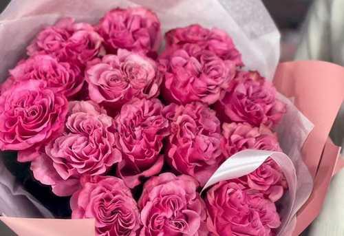 Пионовидные розы, розы Эквадор, доставка цветов