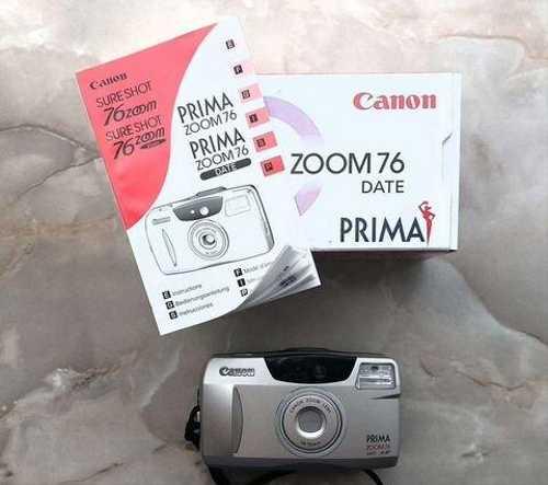 Canon Prima zoom 76 date