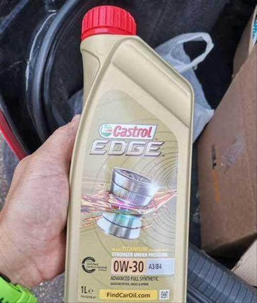 Масло castrol edge 0w30 titanium