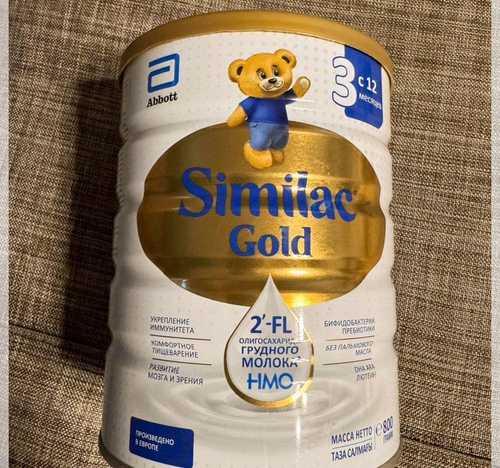 Similac gold 3 800гр новая