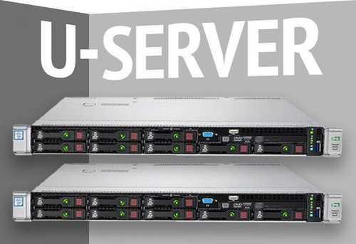 Сервер HP DL360 Gen9 10*2.5 2*2660v3 64Gb P840 2*8